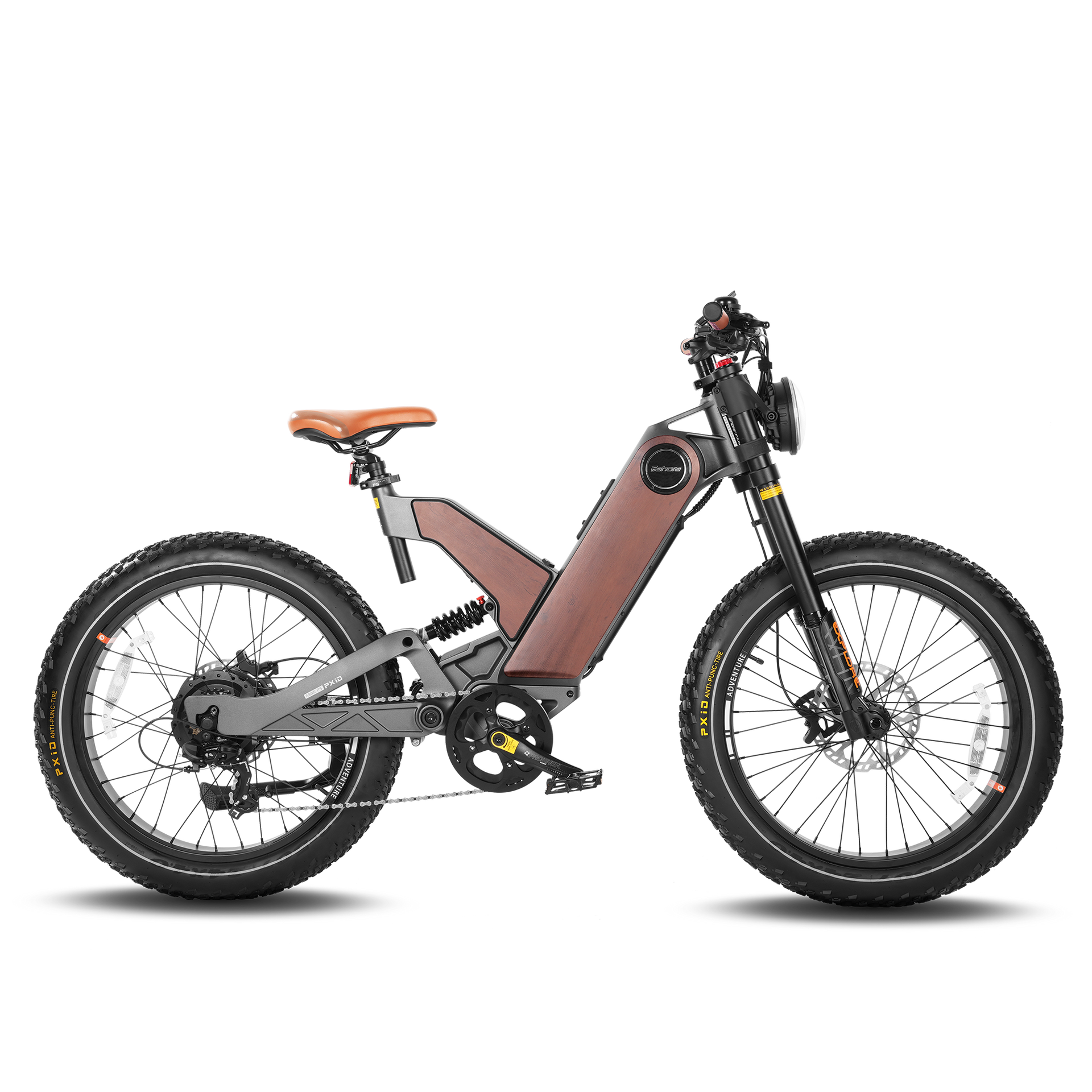 Eahora P5 II Electric Bike - 24" 1500W Magnesium Ebike Full Suspension