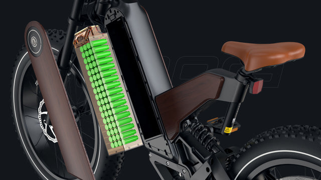 750W Electric Bike | Eahora P5 (Brown)