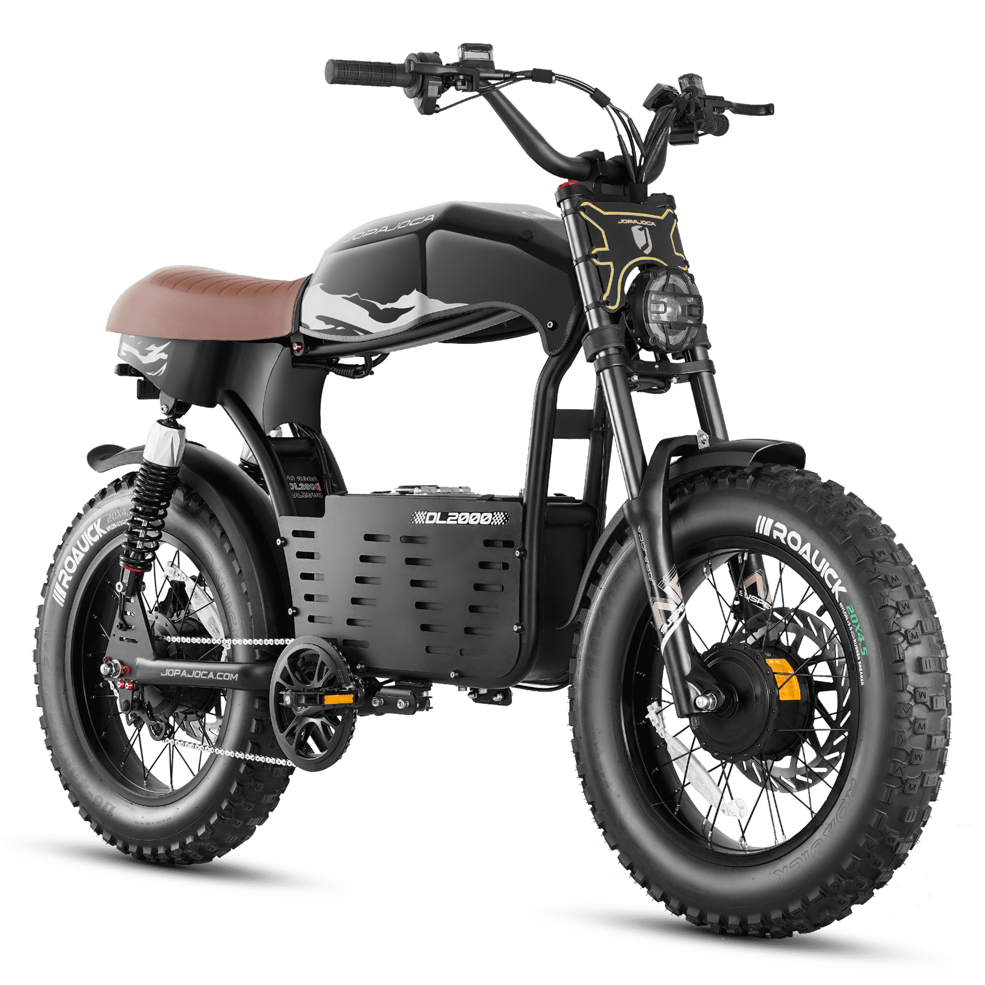 1600W Dual Motor Electric Bike | Moped Style eBike | Eahora DL2000