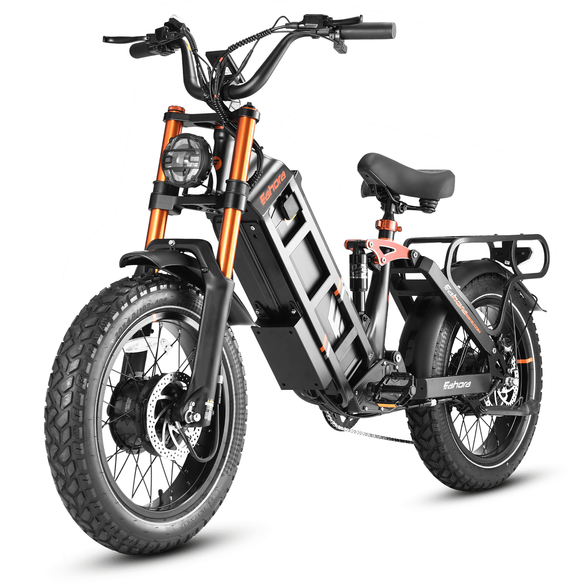 Eahora Juliet Pro II Ebike - 20" 4400W AWD Ebike 70Ah Battery Step-thru