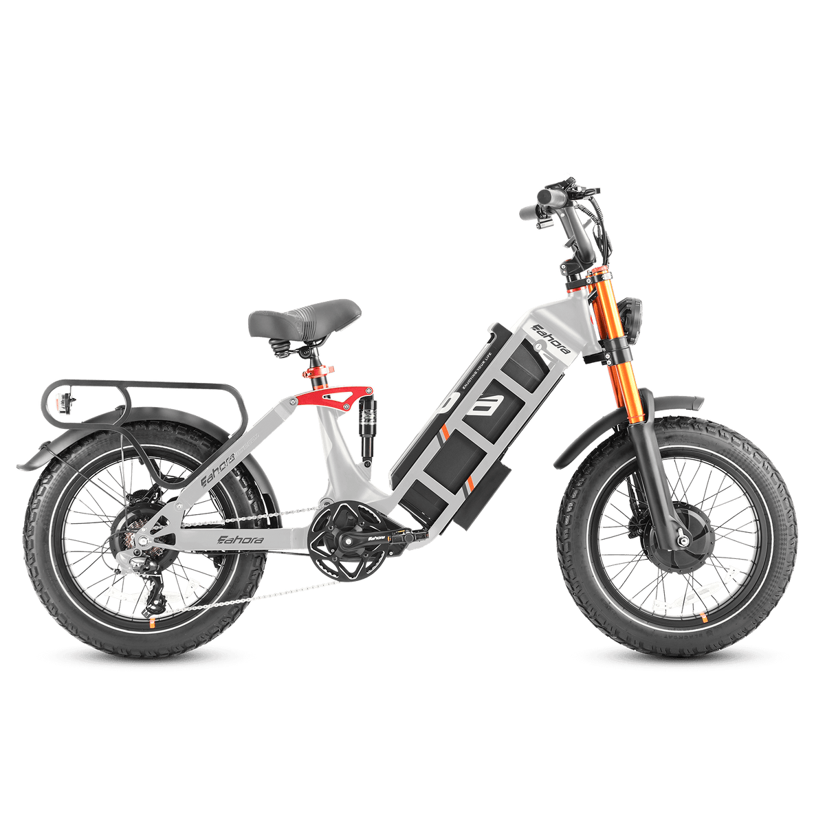 Eahora Juliet Pro II Ebike - 20" 4400W AWD Ebike 70Ah Battery Step-thru