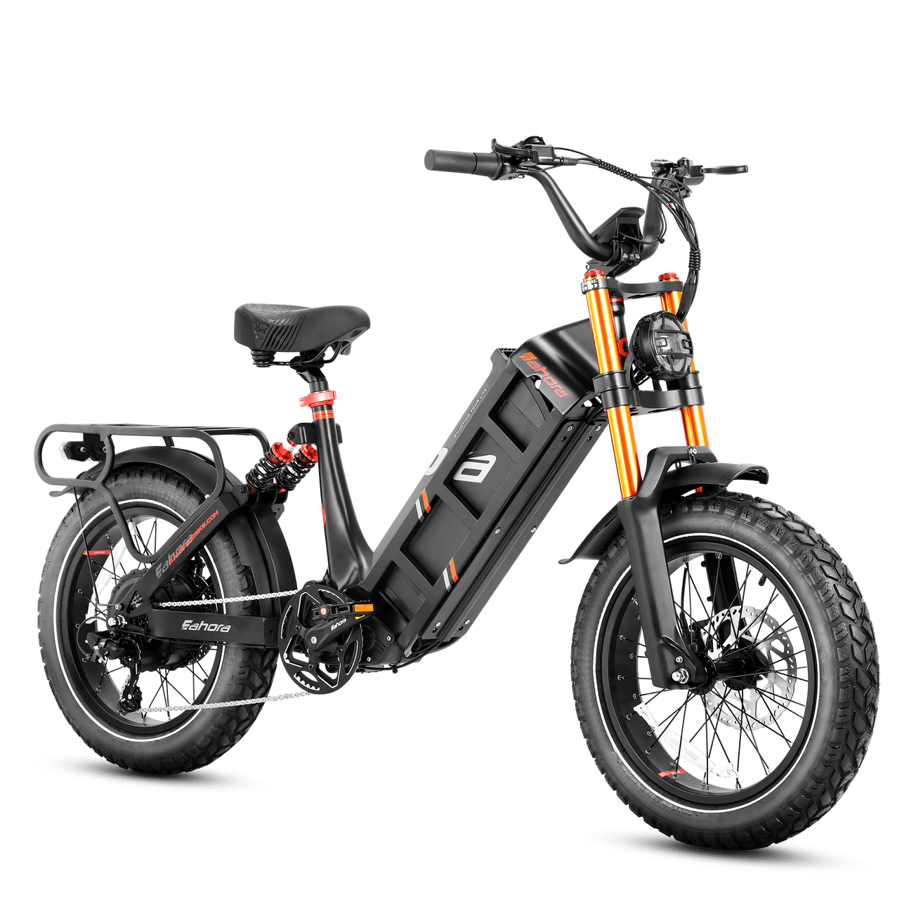 Eahora Romeo Ultra II Ebike - 26" 5000W AWD Electric Bike 50Mph 200 Mi