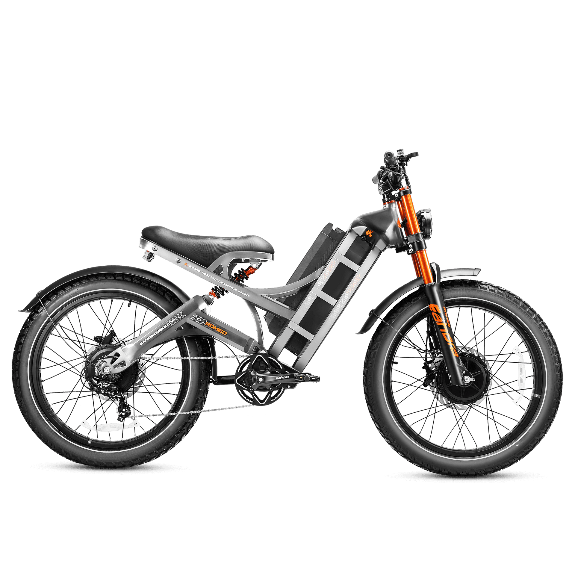 Eahora Romeo Ultra II Ebike - 26" 5000W AWD Electric Bike 50Mph 200 Mi