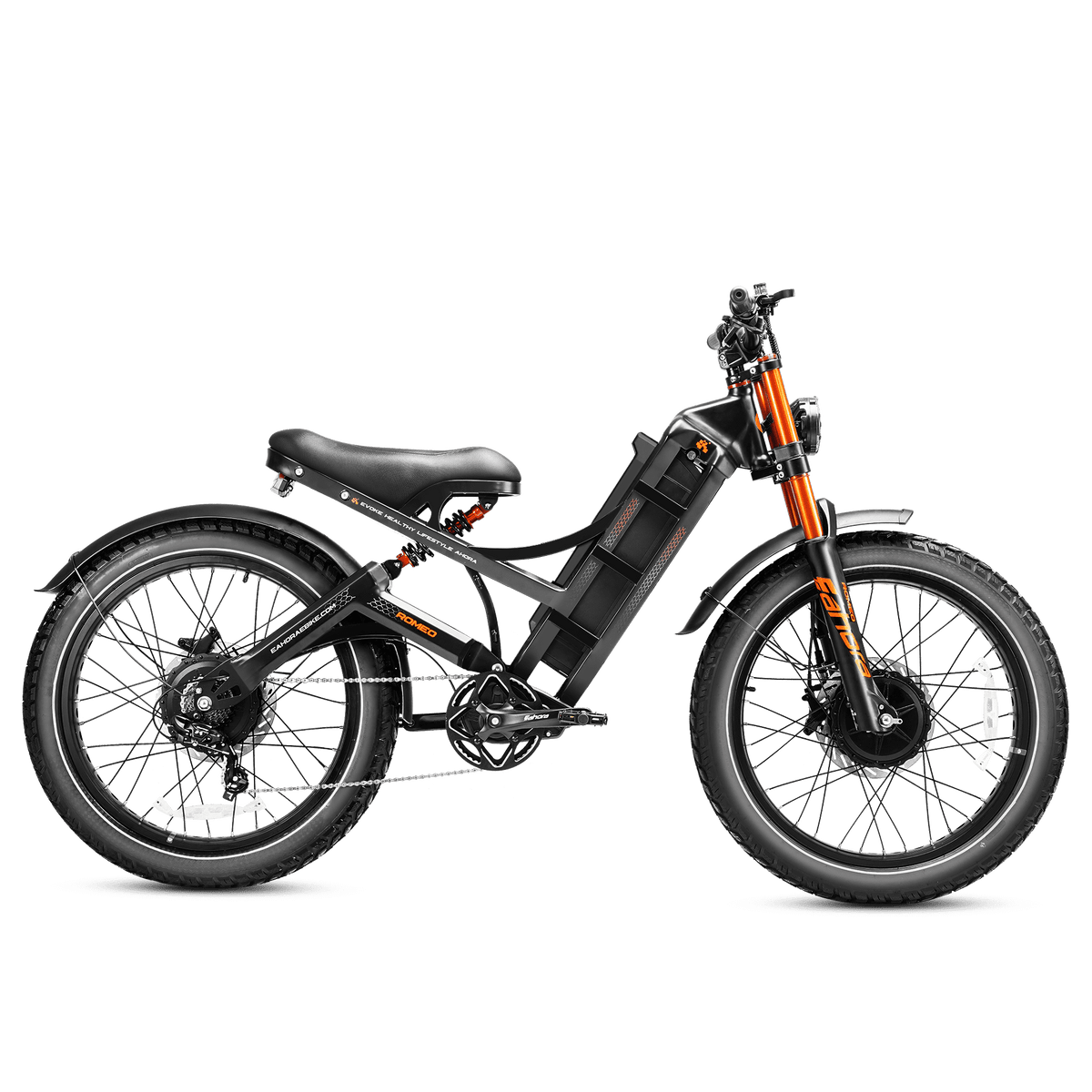 Eahora Romeo Pro II 2025 Ebike - 26" 3000W AWD Electric Bike 41 Mph 104 Mi