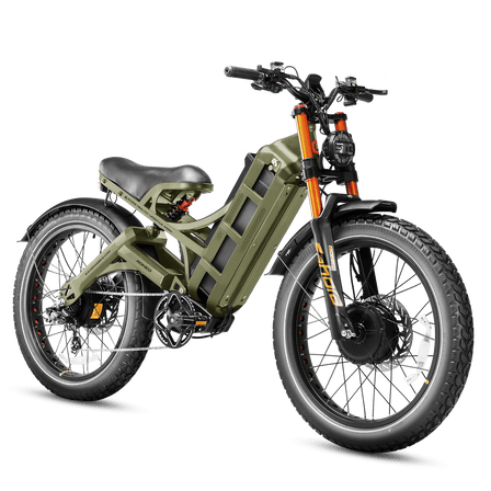 Eahora Romeo Pro II 2025 Ebike - 26" 3000W AWD Electric Bike 41 Mph 104 Mi