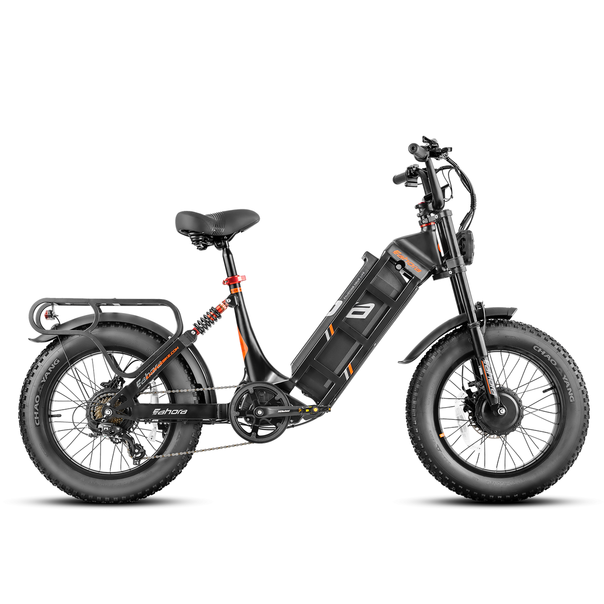 Eahora Juliet III Ebike - 20" 2000W AWD Ebike 60Ah Battery Step-thru