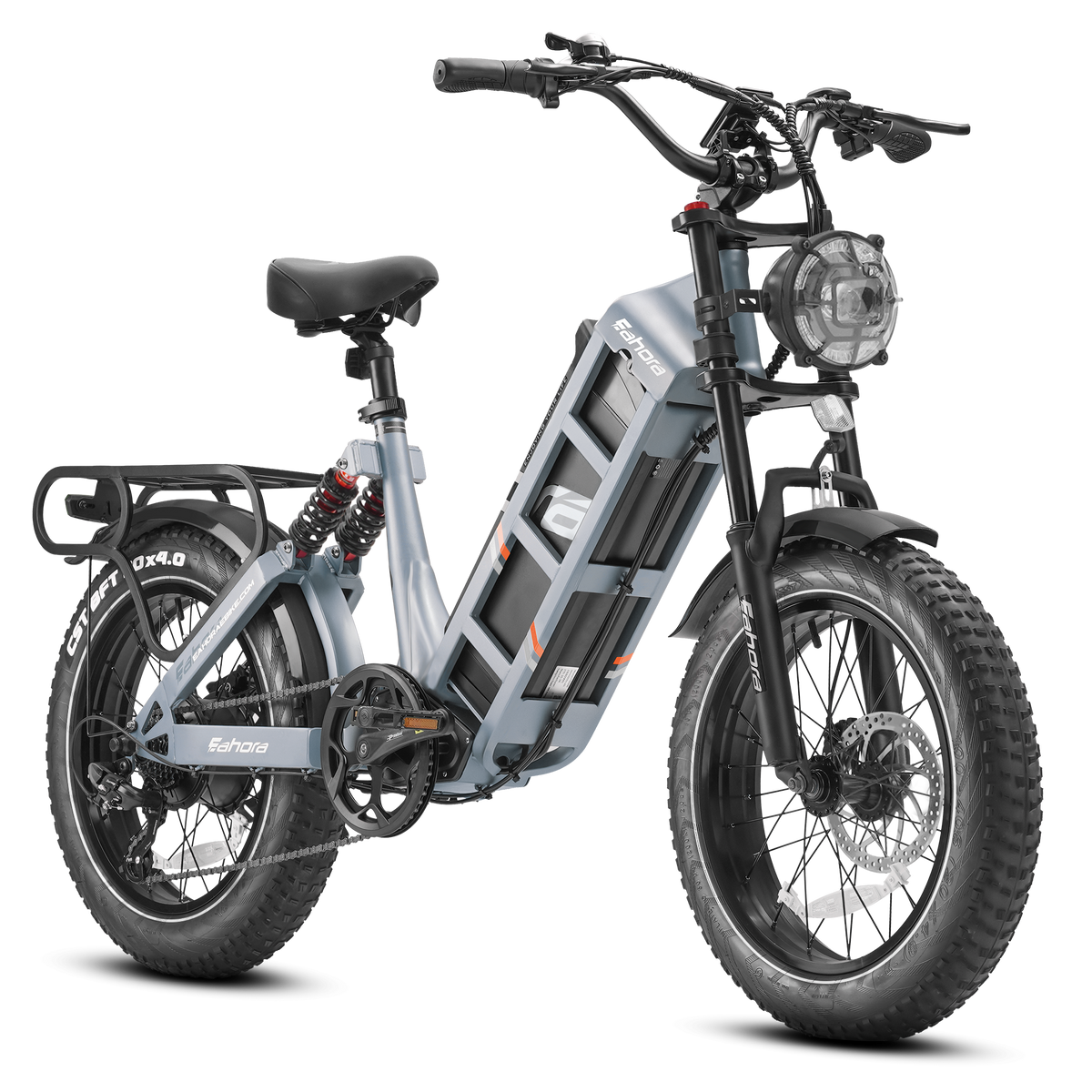 Eahora Juliet Electric Bike - 20" 60Ah Ultra Battery Ebike Step-thru