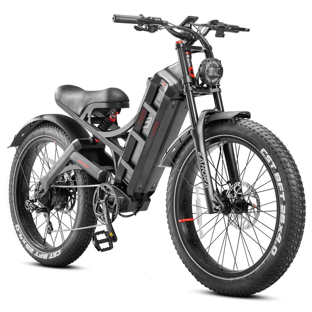 Eahora Romeo Pro Ebike - 26" 1200W 2880Wh MOPED Full Suspension