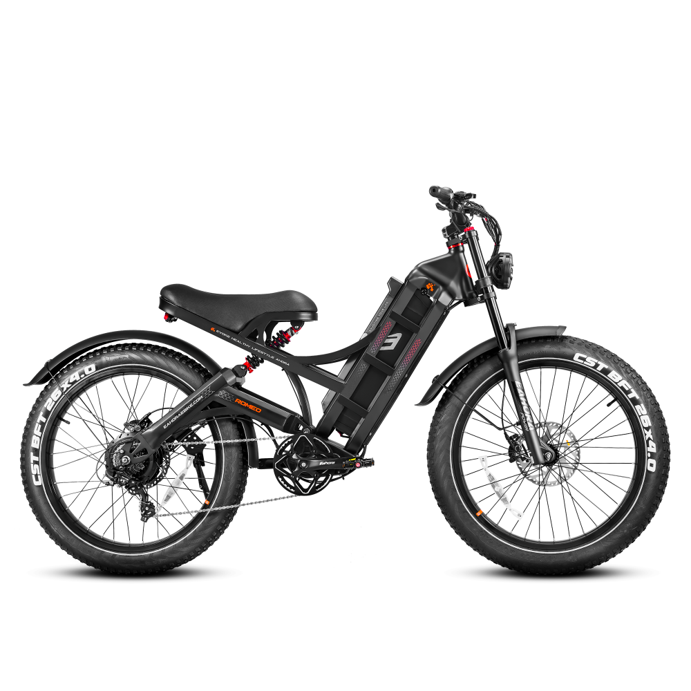 Eahora Romeo Pro Ebike - 26" 1200W 2880Wh MOPED Full Suspension