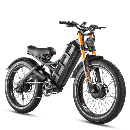 Eahora Romeo Pro II Ebike - 26" 3000W AWD Electric Bike 41 Mph 104 Mi